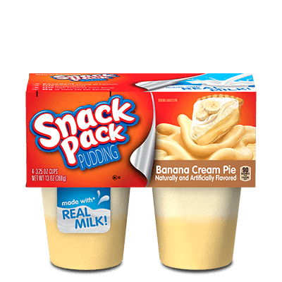 Banana Cream Pie | Snack Pack